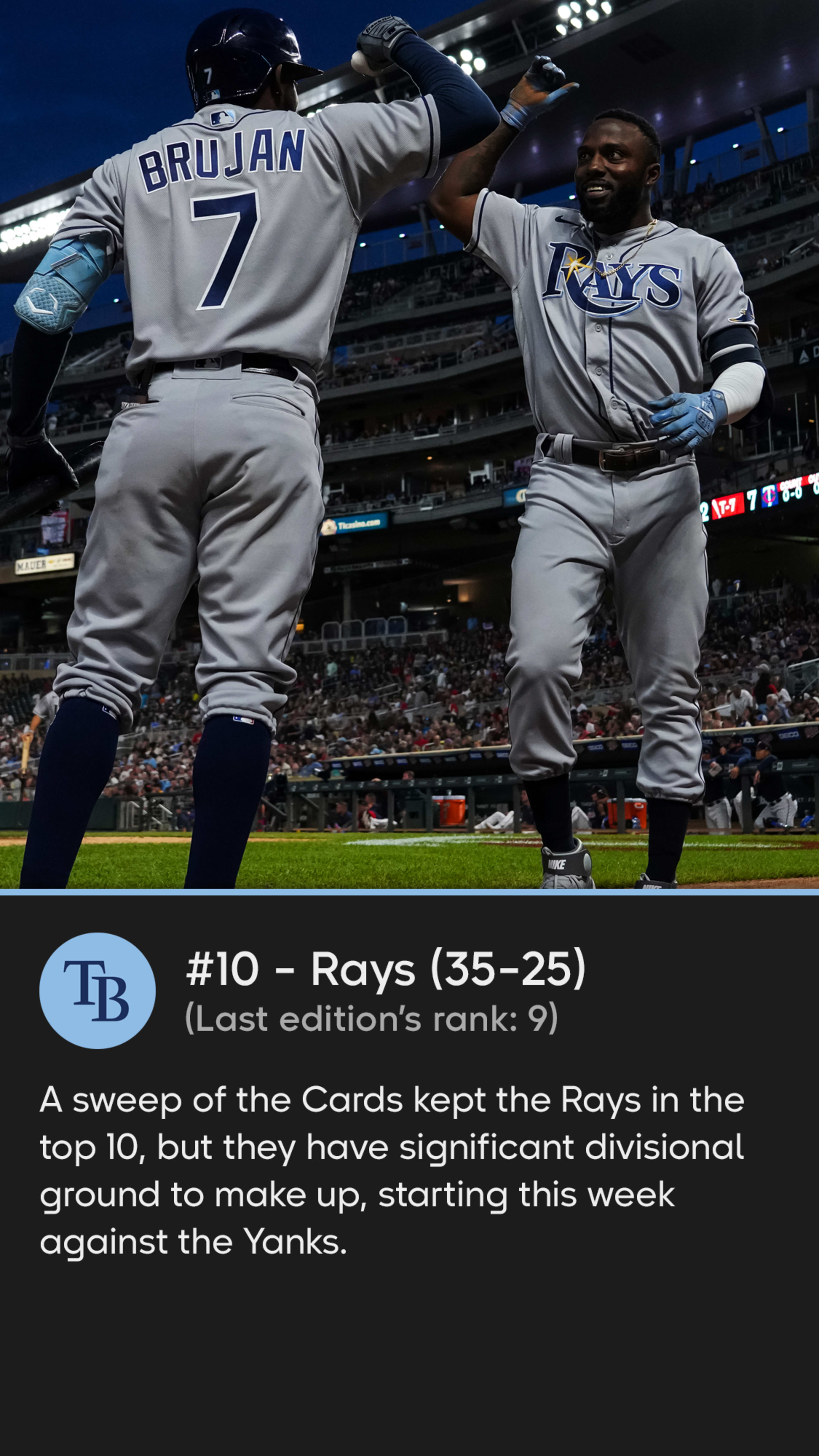 MLB Power Rankings 2022 06 12 - MLB Stories