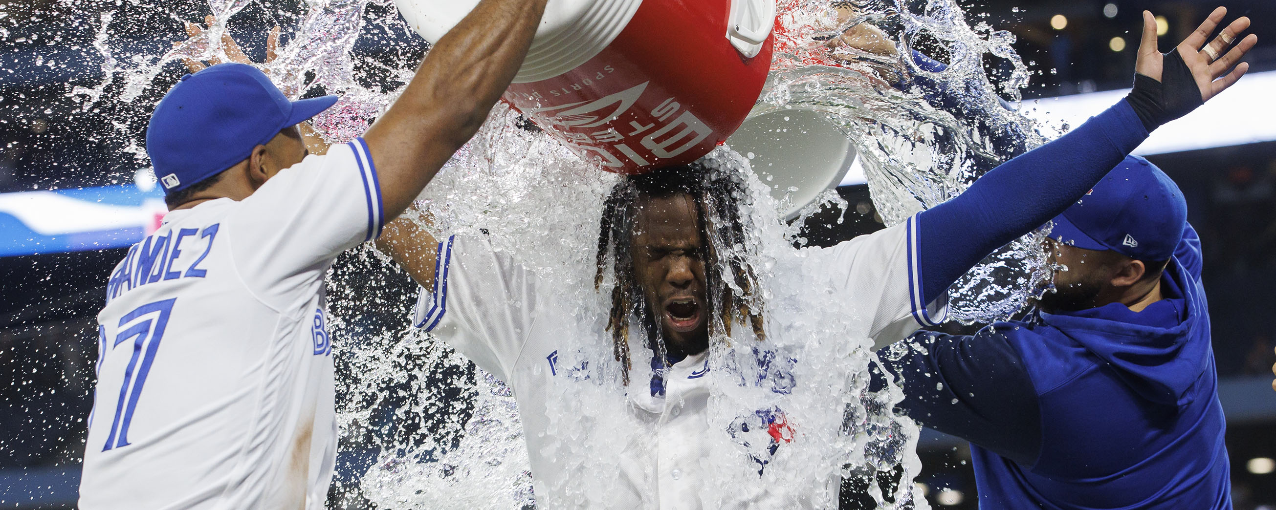 Photo of Vladdy JR looking happy : r/Torontobluejays