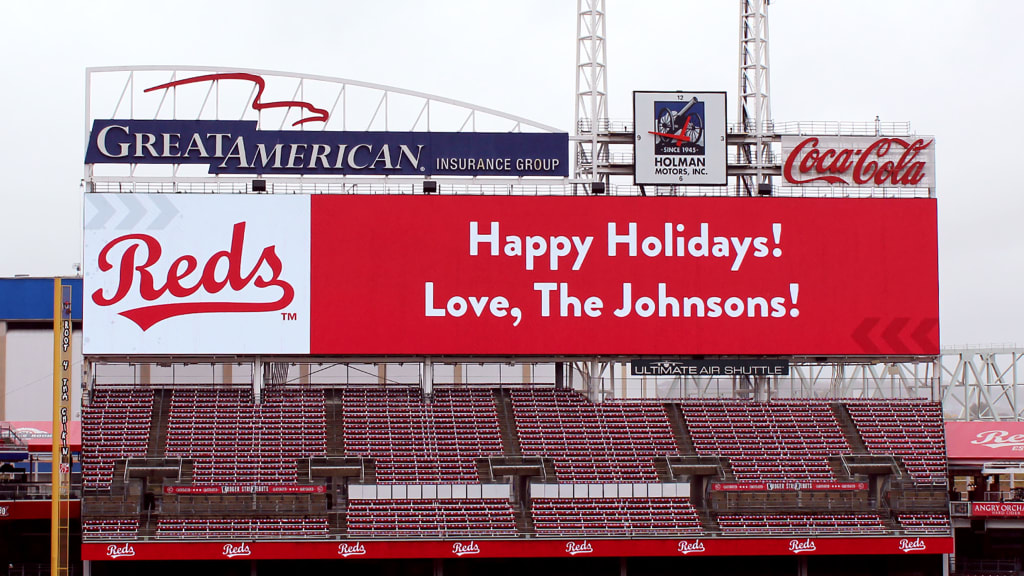 Custom Scoreboard Messages | Cincinnati Reds