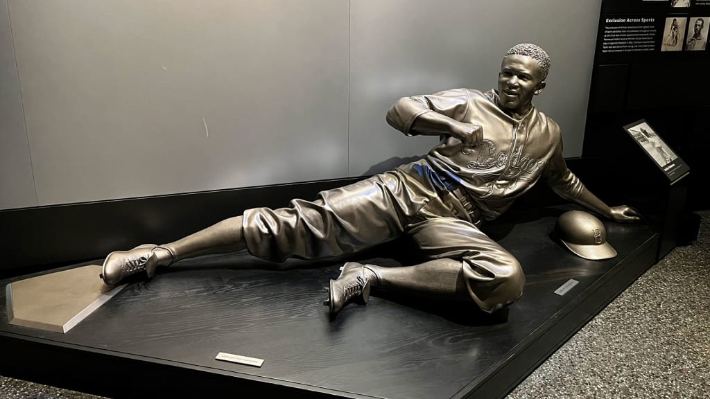 Jackie Robinson exhibit at Museum of African American History