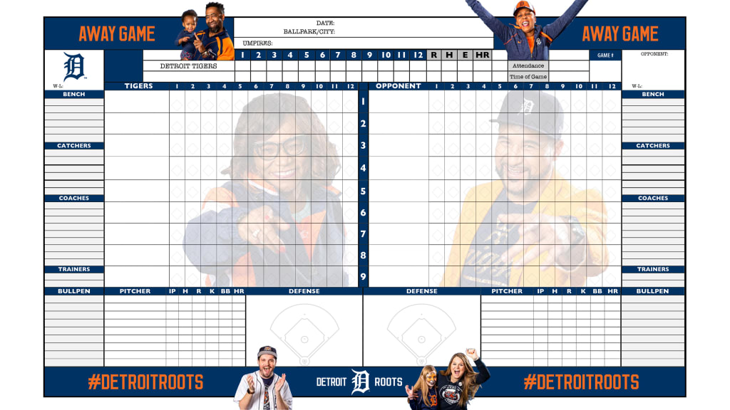 Printable Schedule | Detroit Tigers