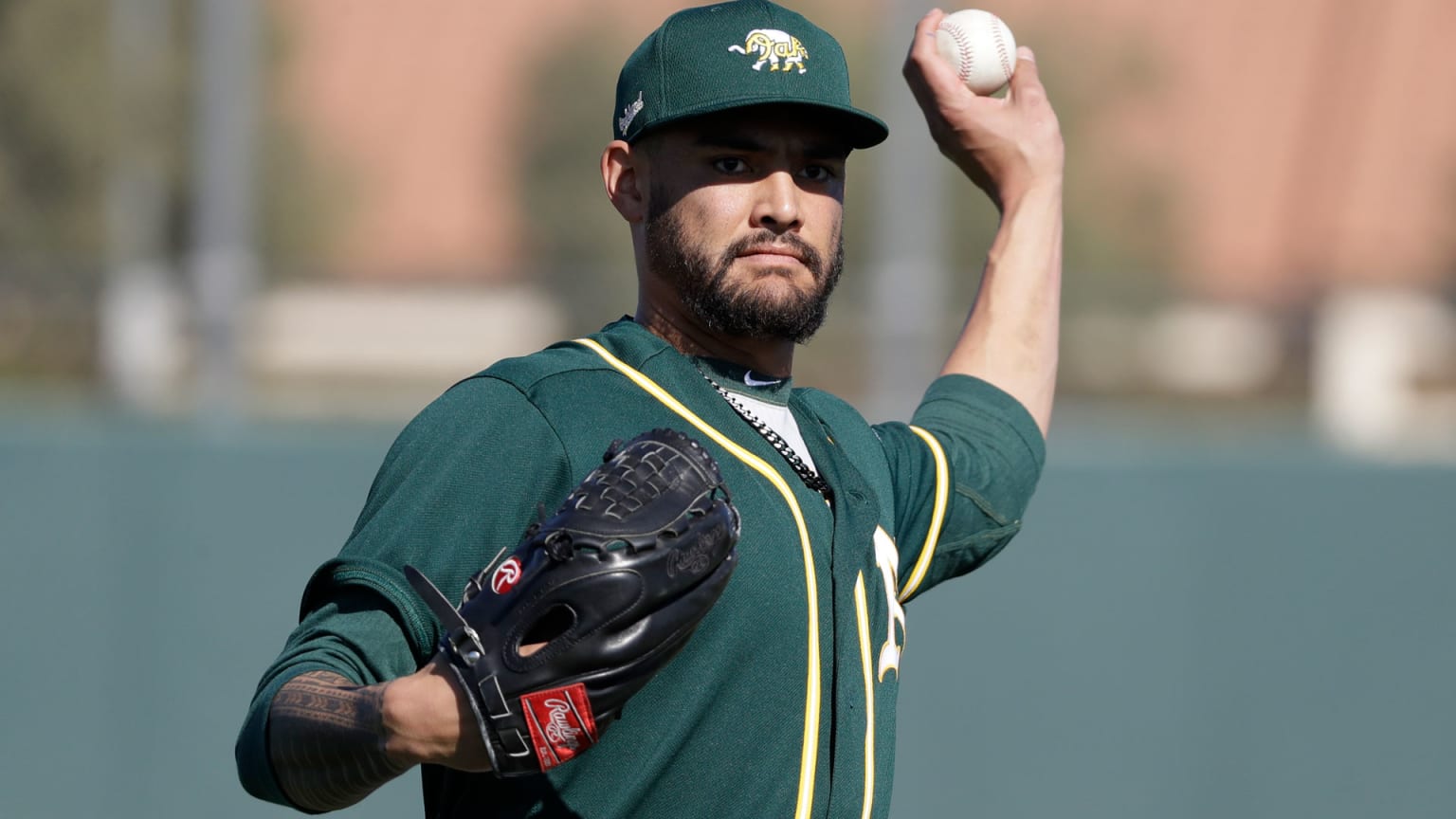Sean Manaea, Randy Johnson slider