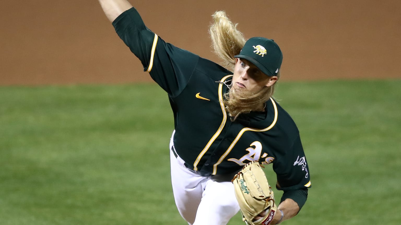 Jordan Weems, converted catcher, makes A's roster as pitcher
