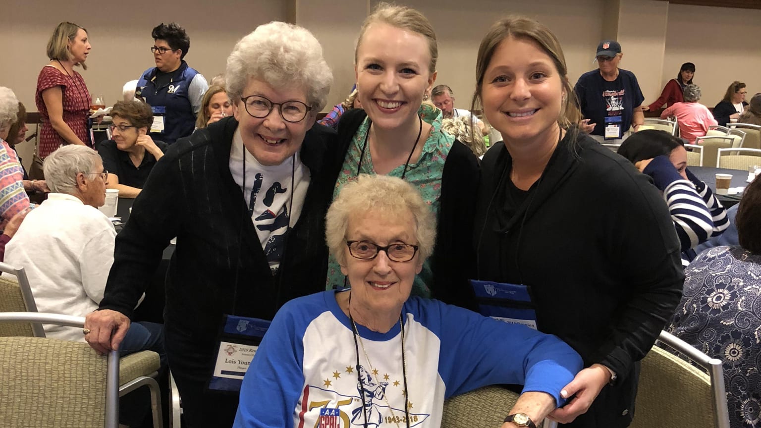 BAT | News | BAT Visits AAGPBL | MLB.com