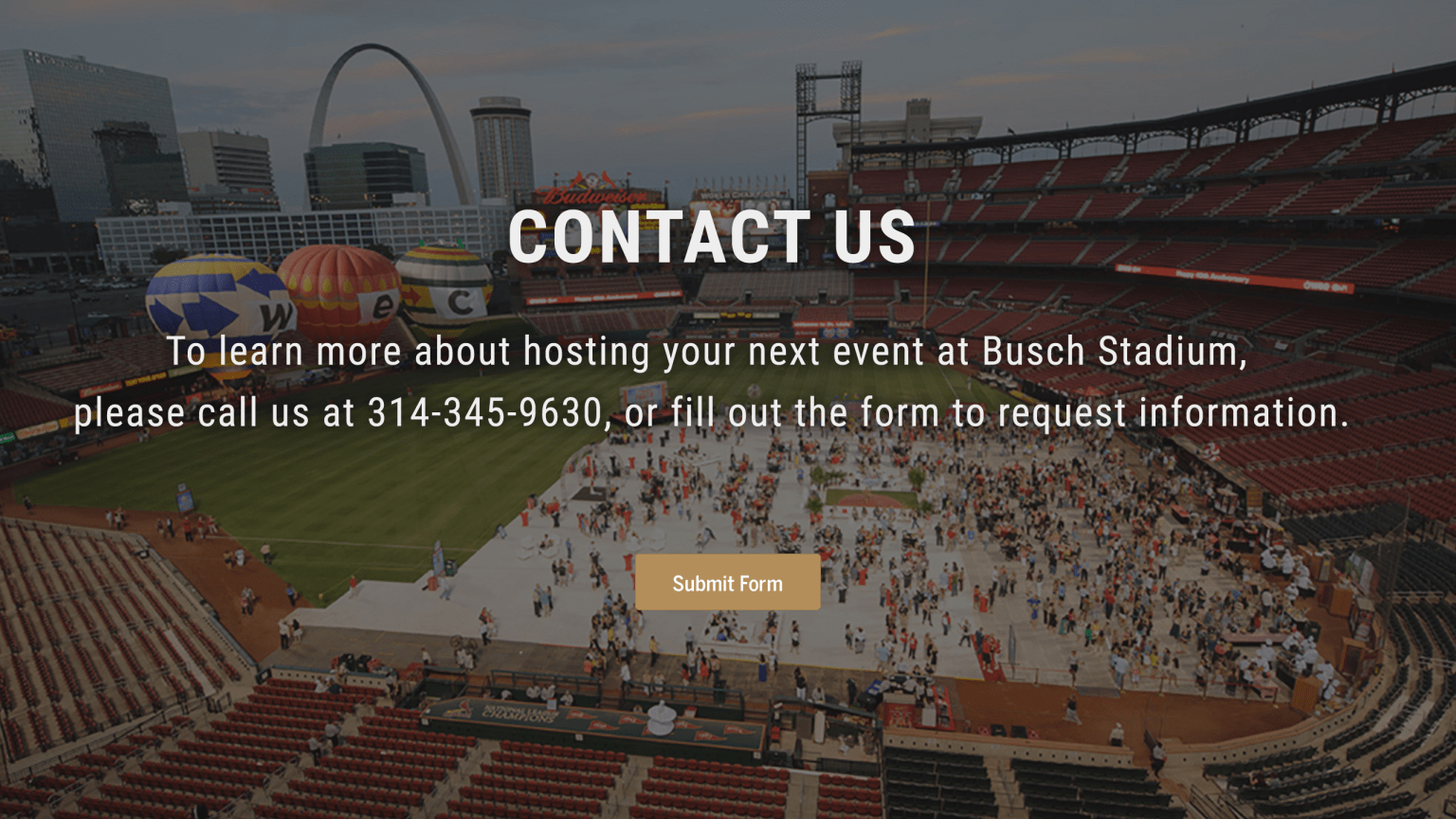 Special Events | Busch Stadium | St. Louis Cardinals