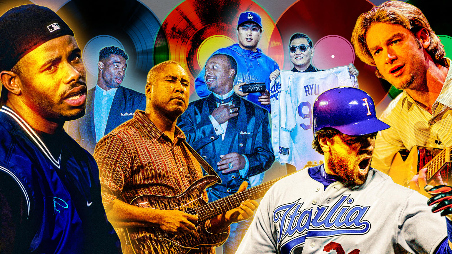 The best baseball player musicians