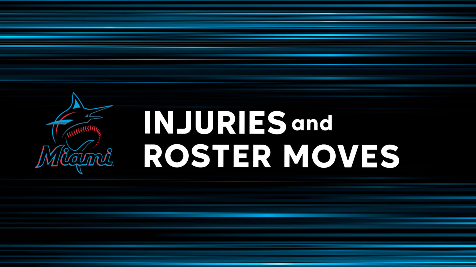 Marlins injuries and roster moves