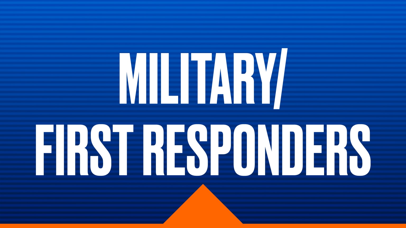 Military & First Responders Programs | New York Mets