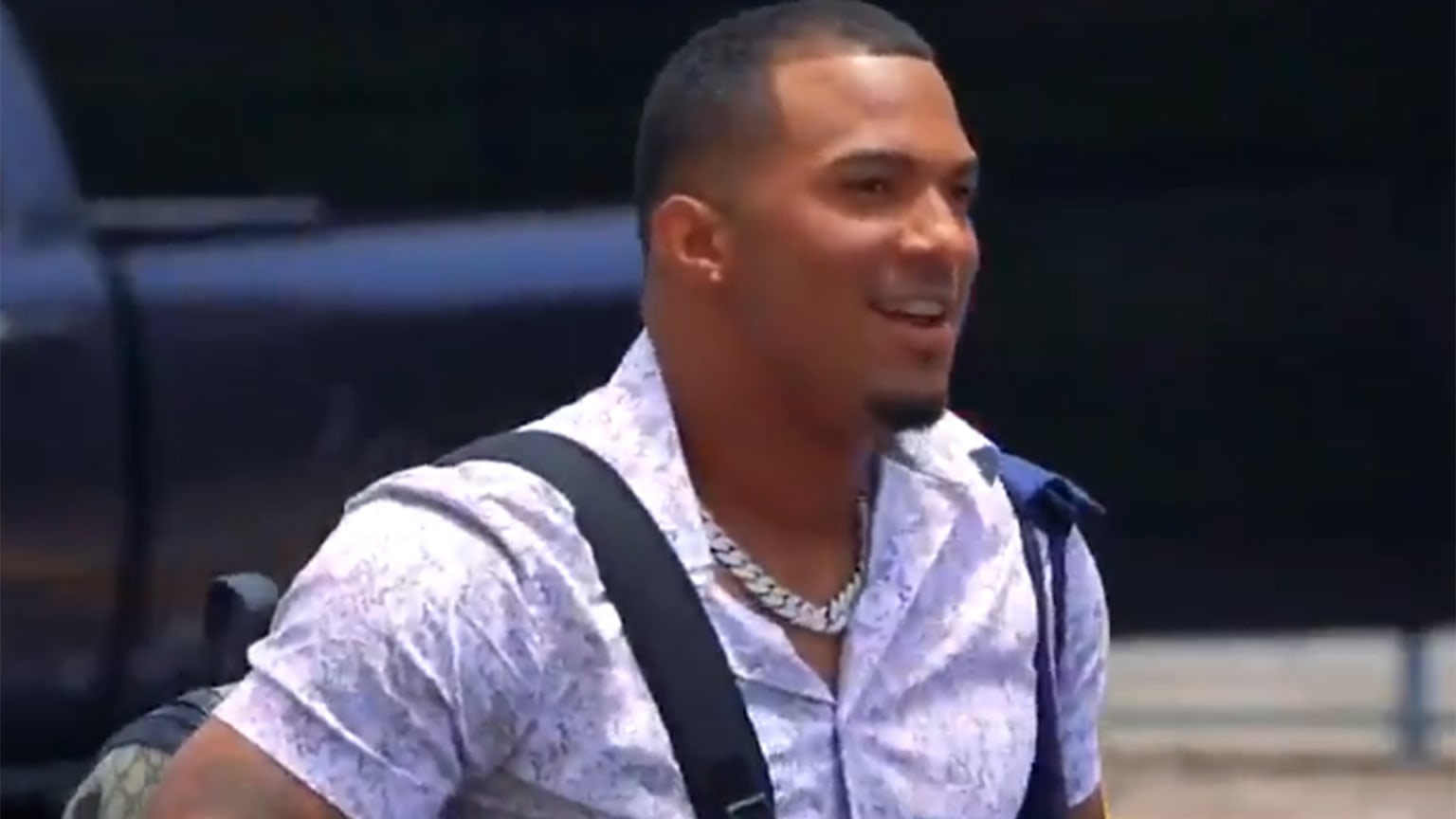 Wander Franco arrives for MLB debut