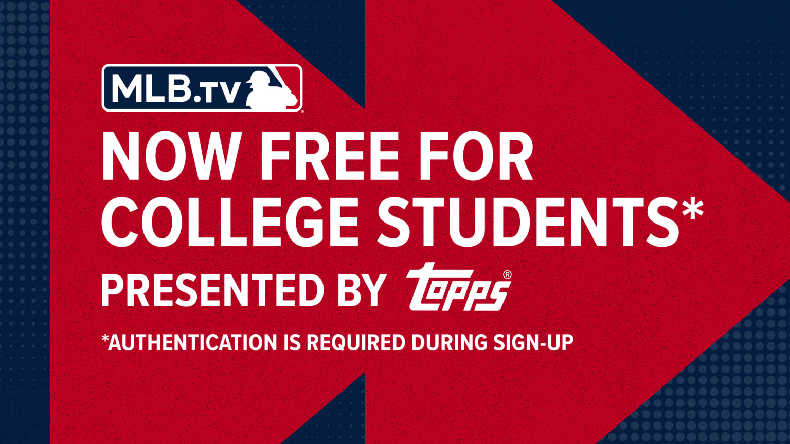 MLB.TV free for college students