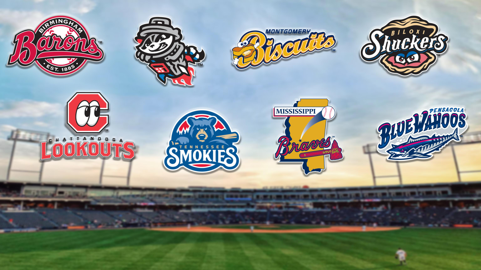 Fun facts for every Double-A South team