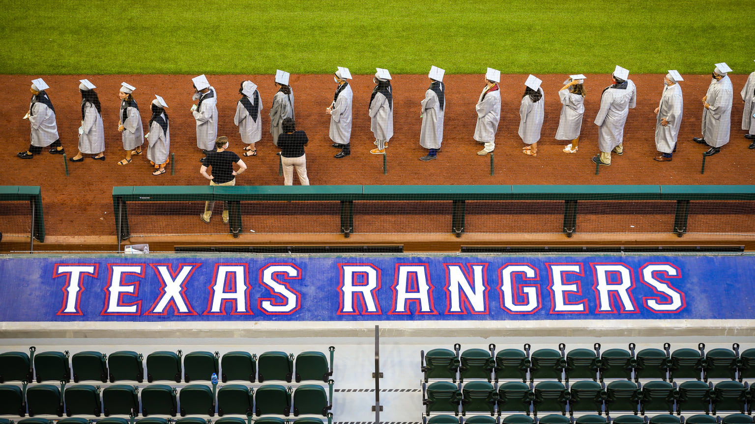 Globe Life Field opens with graduation