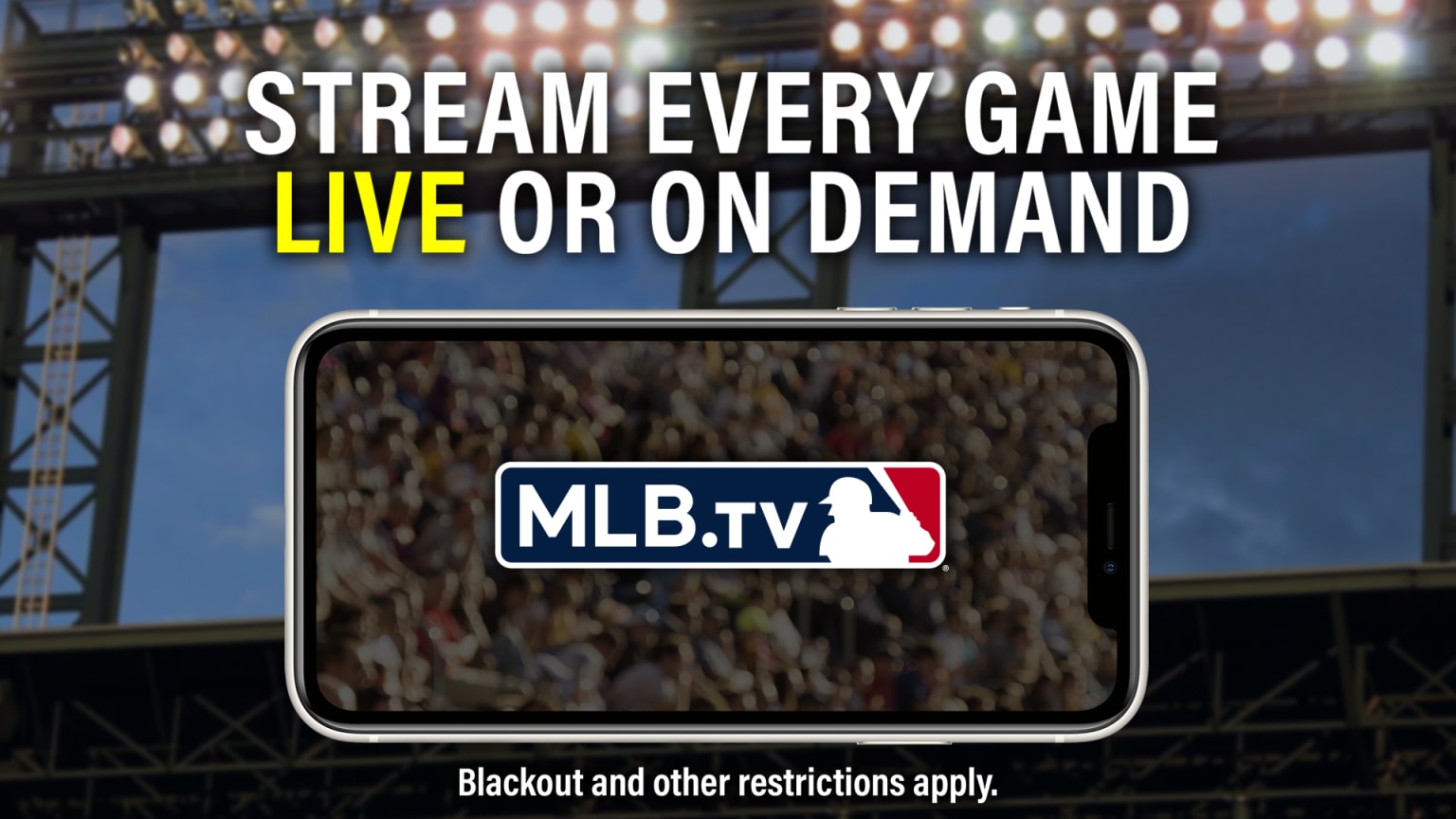 MLB.TV available for 2020 season