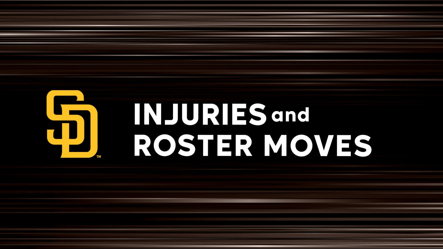 Padres injuries and roster moves