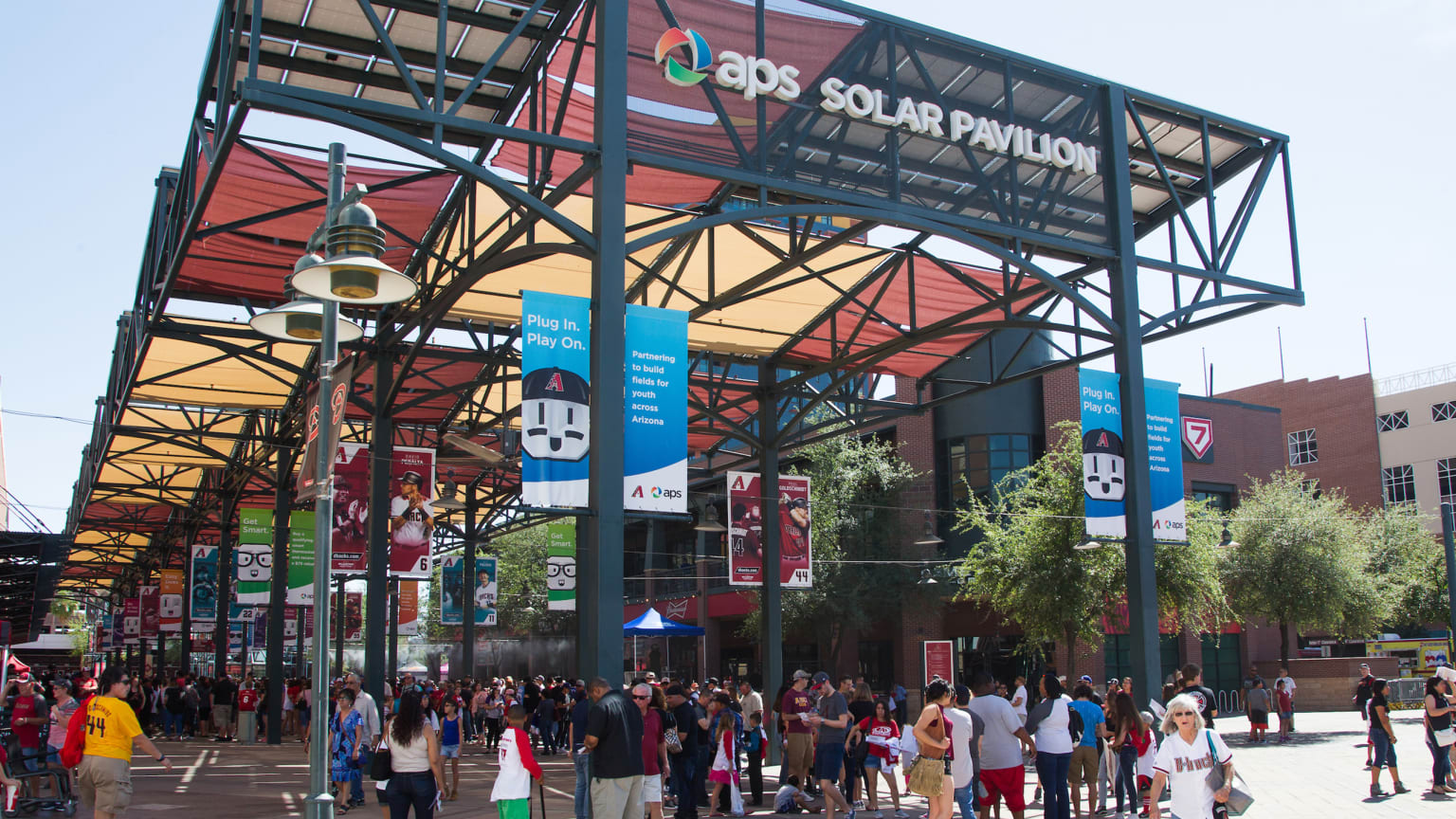Aps Solar Pavilion Arizona Diamondbacks