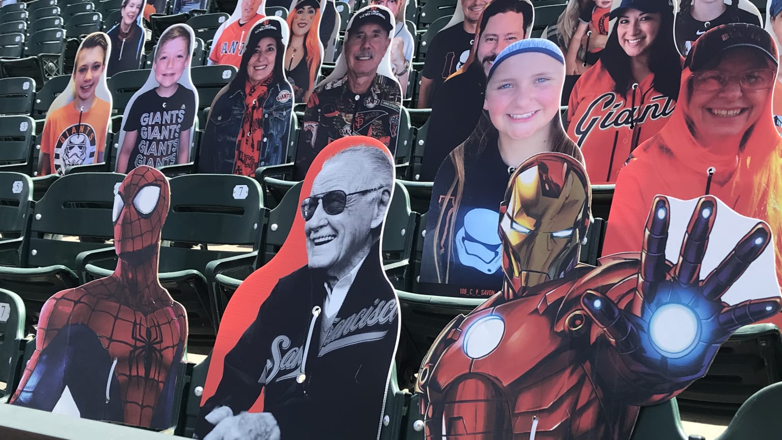 Giants Fan Cutouts | San Francisco Giants