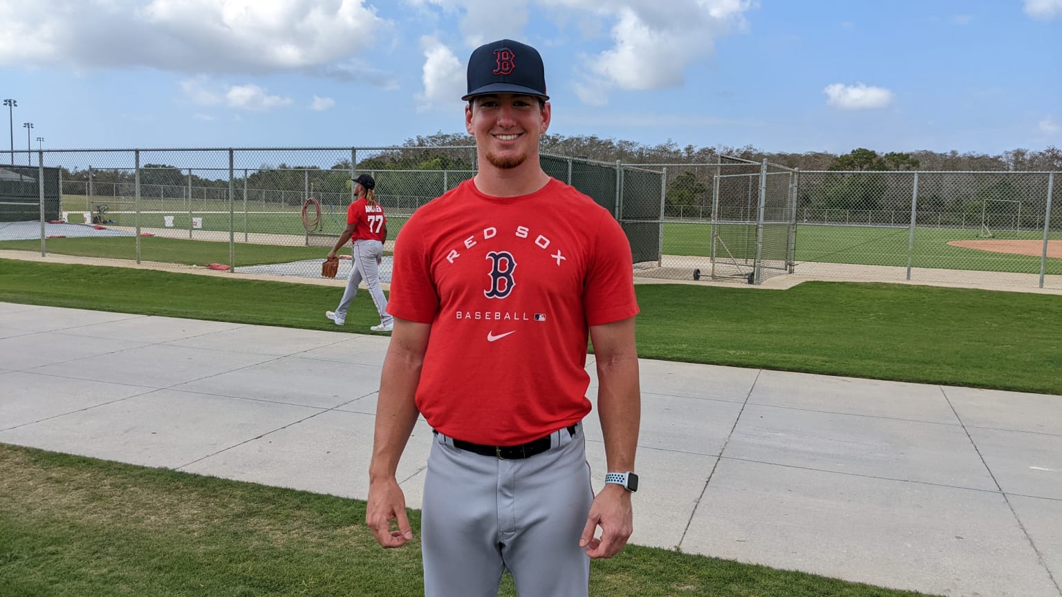 Jacob Wallace eager to pitch for hometown Red Sox