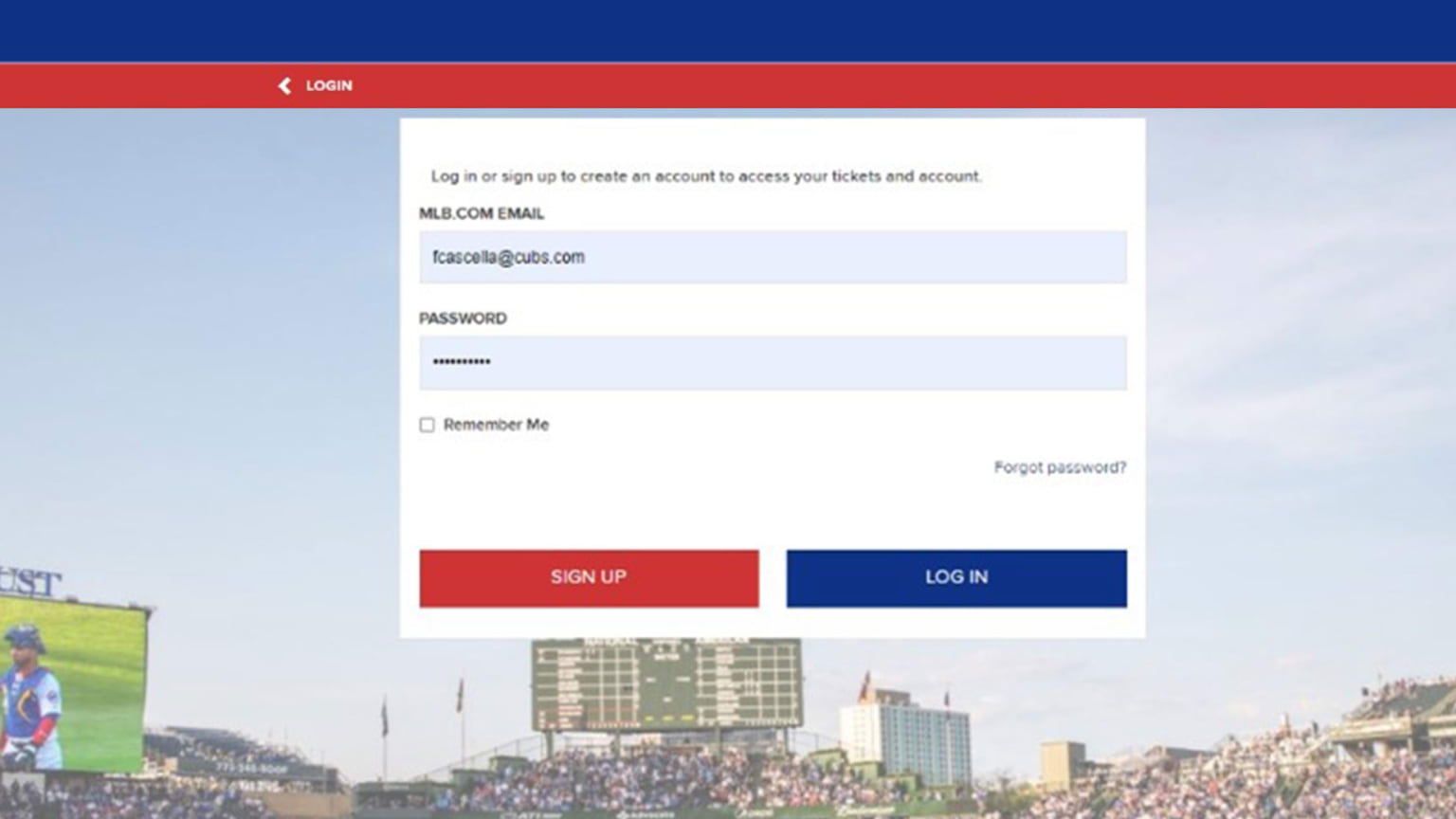 My Cubs Tickets | Chicago Cubs