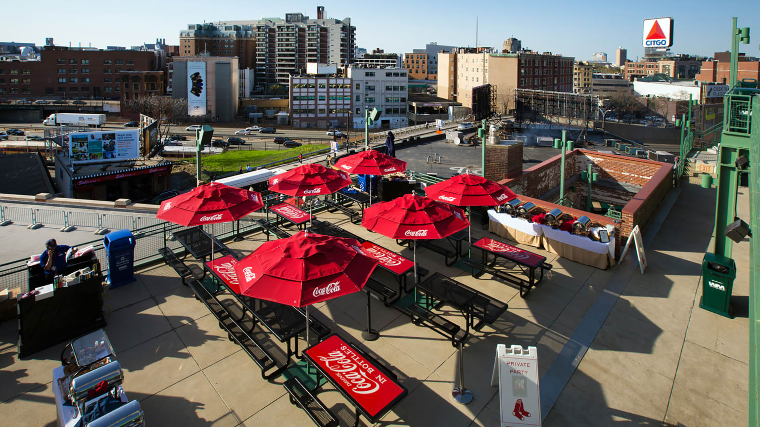 Center Field Batting Practice | Boston Red Sox
