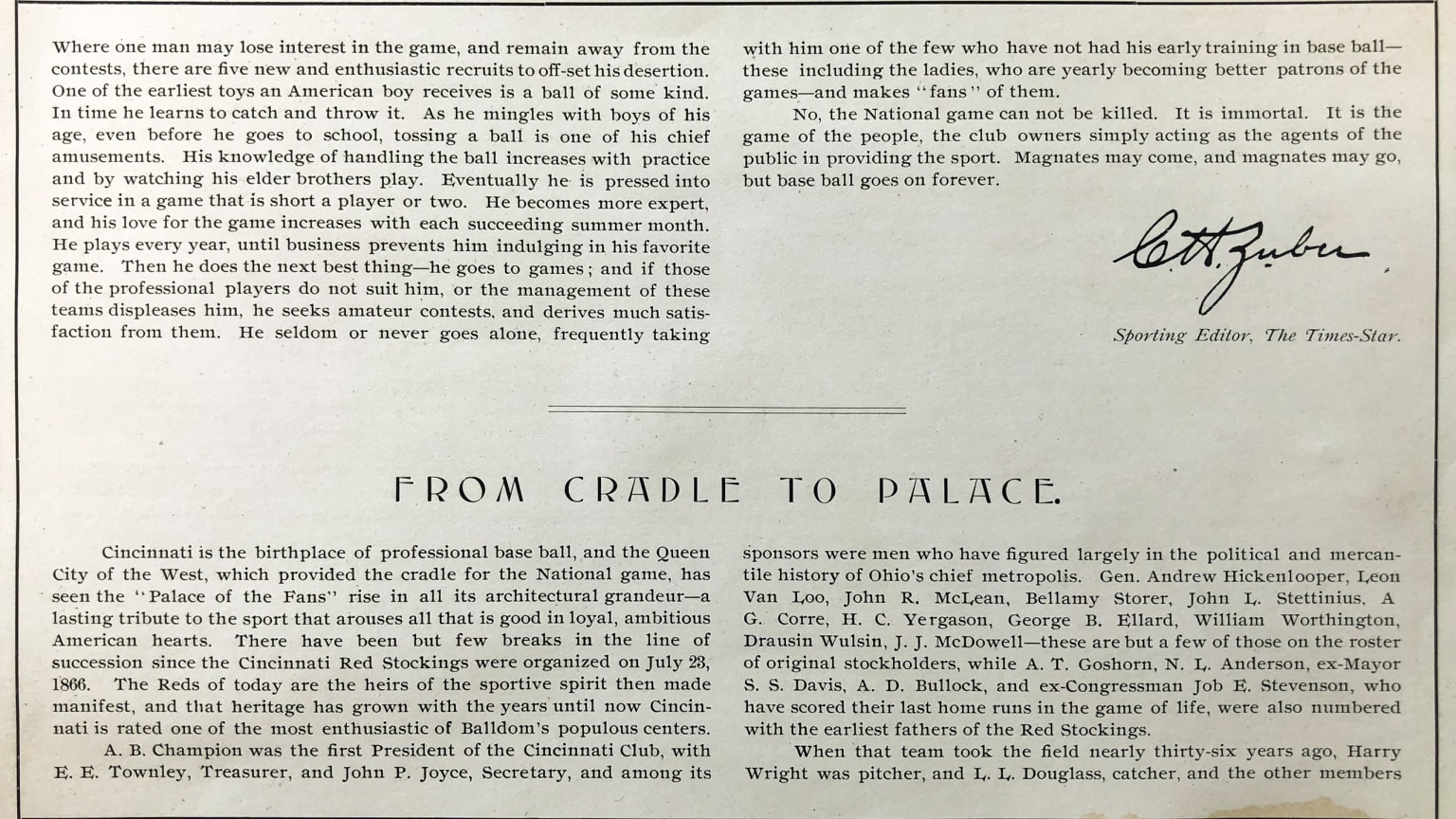 History of Reds Logos | Cincinnati Reds