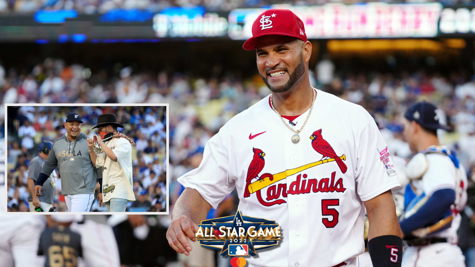 Miguel Cabrera y Albert Pujols centro de atención del All Star Game