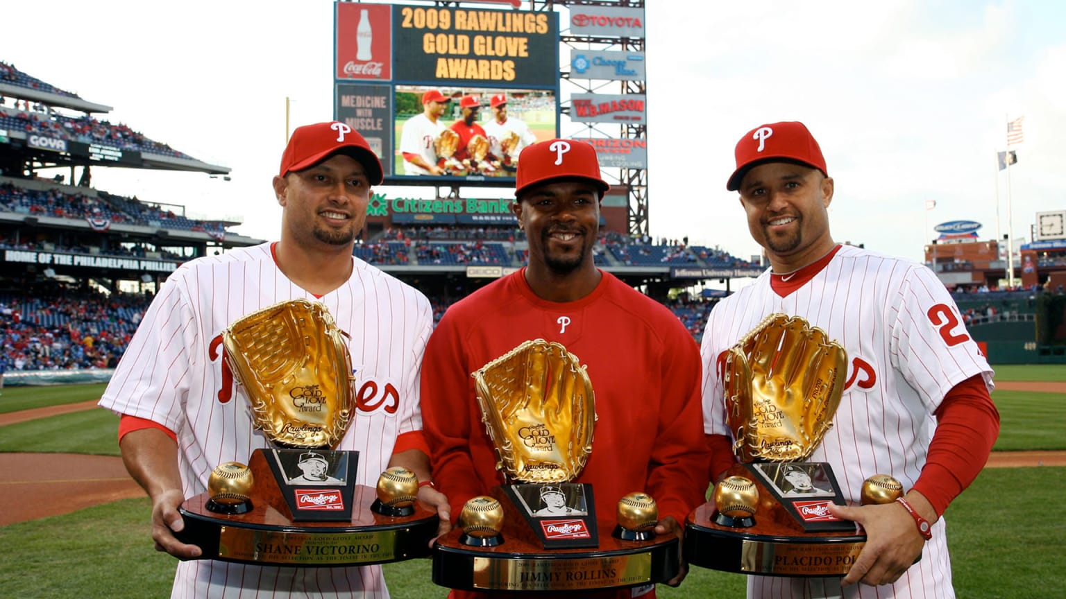 Phillies Gold Glove, Silver Slugger winners