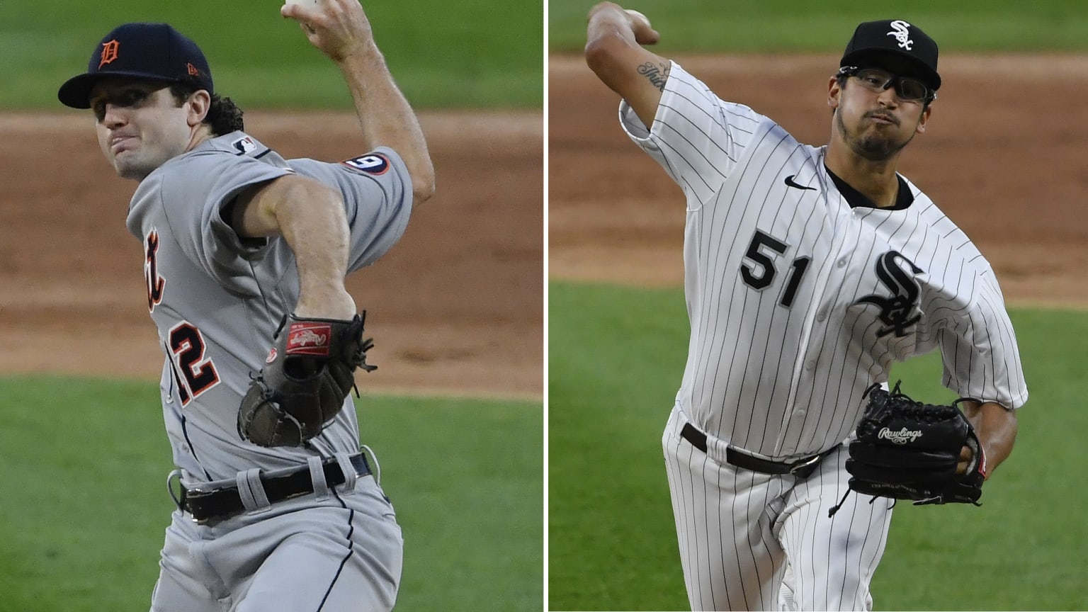 Casey Mize, Dane Dunning debut history
