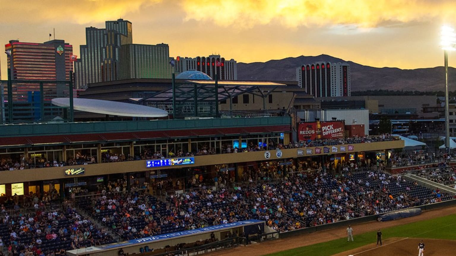 Arizona D-backs' Minor League ballparks