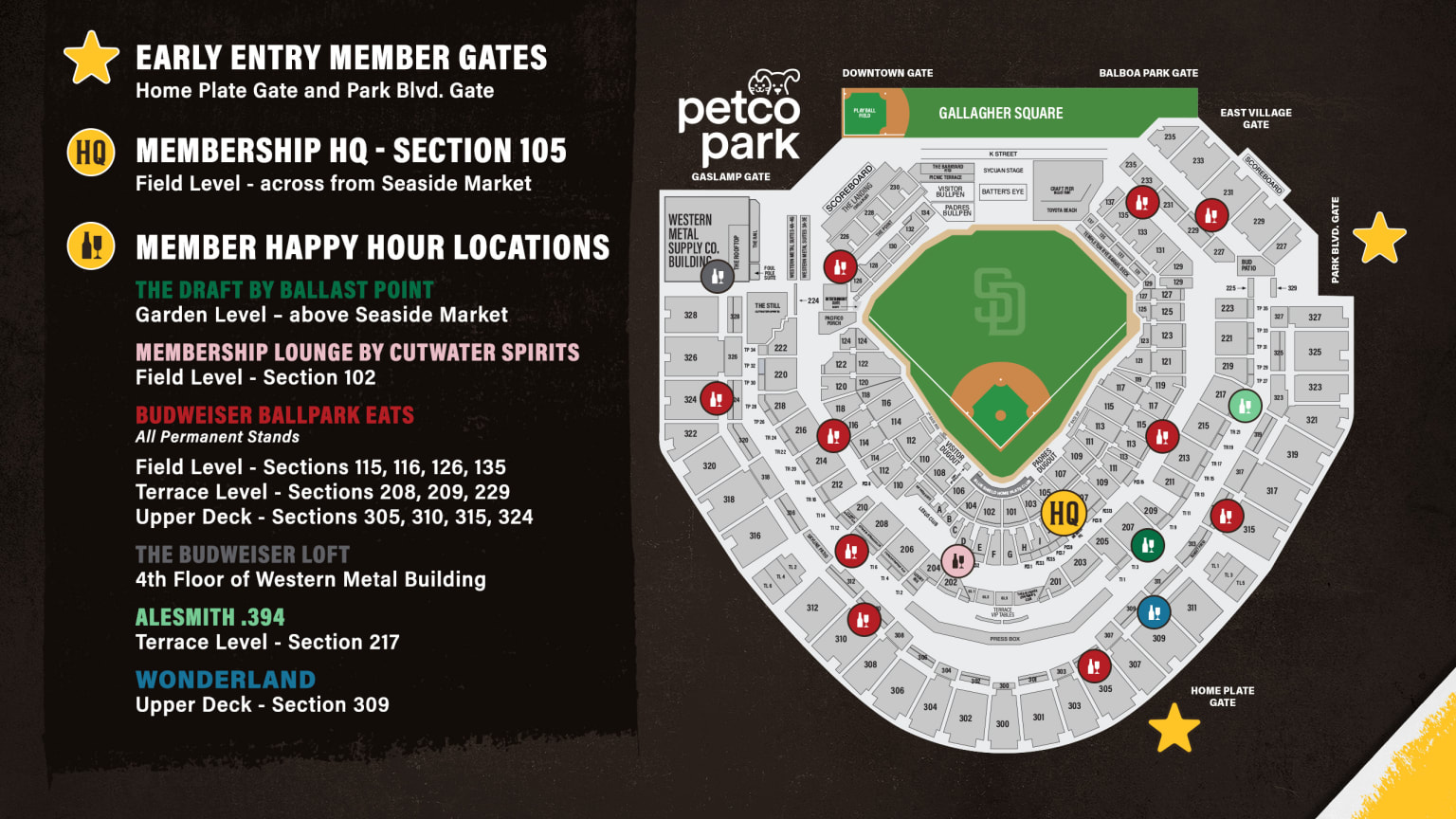 Member Happy Hour | San Diego Padres
