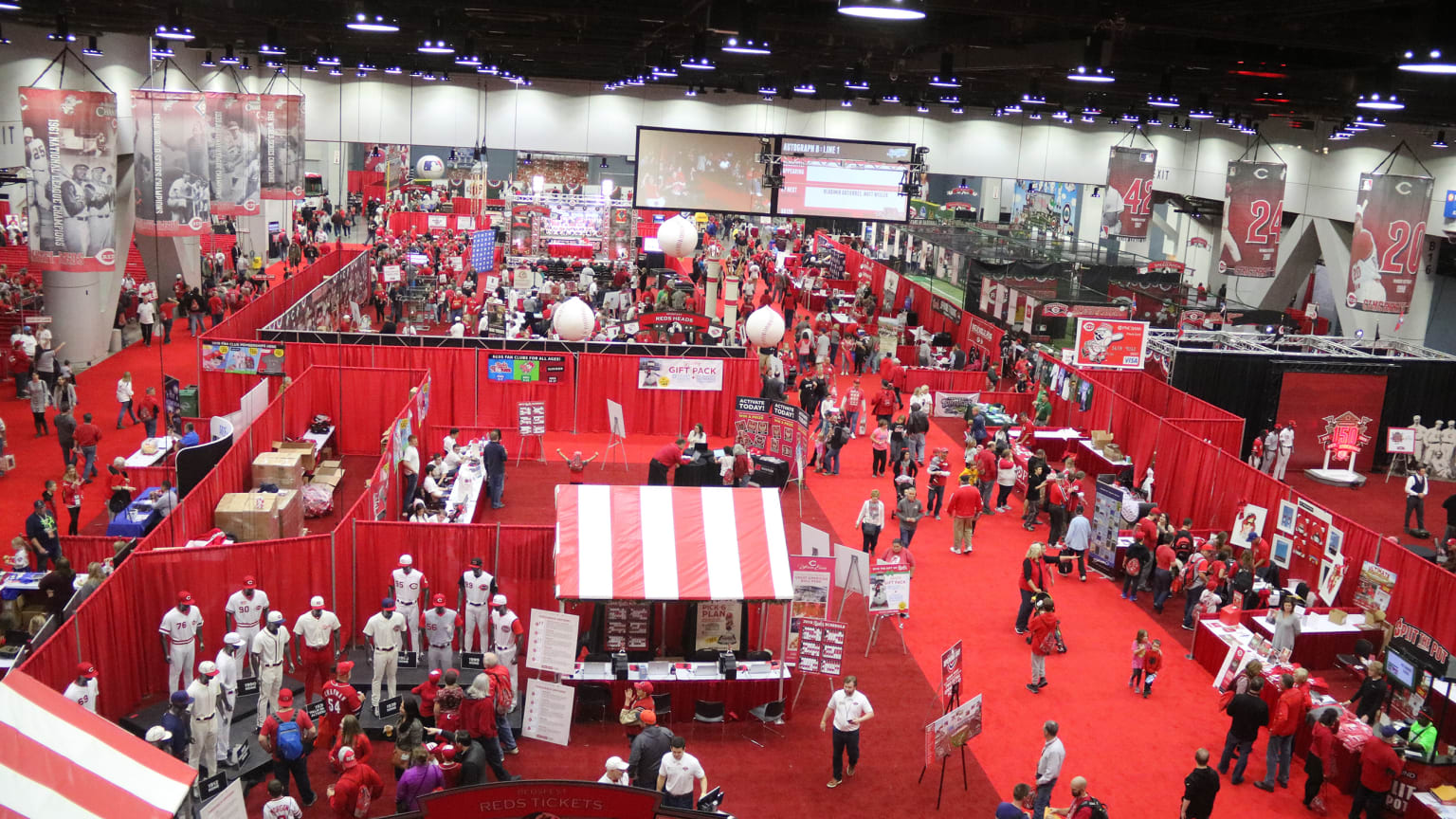 Redsfest Booth Displays | Cincinnati Reds
