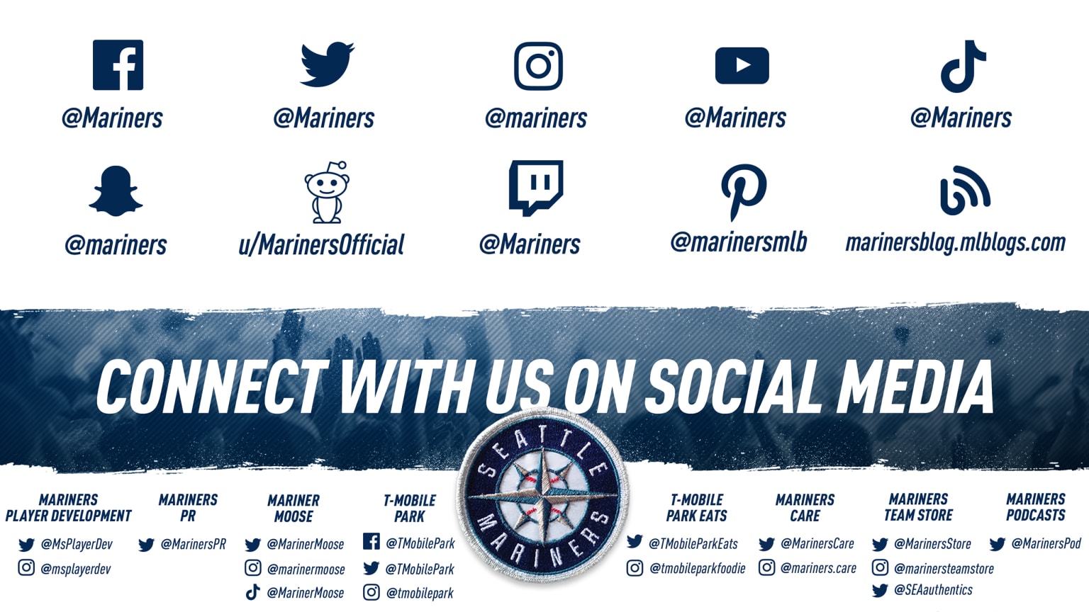 Connect with the Seattle Mariners | Seattle Mariners