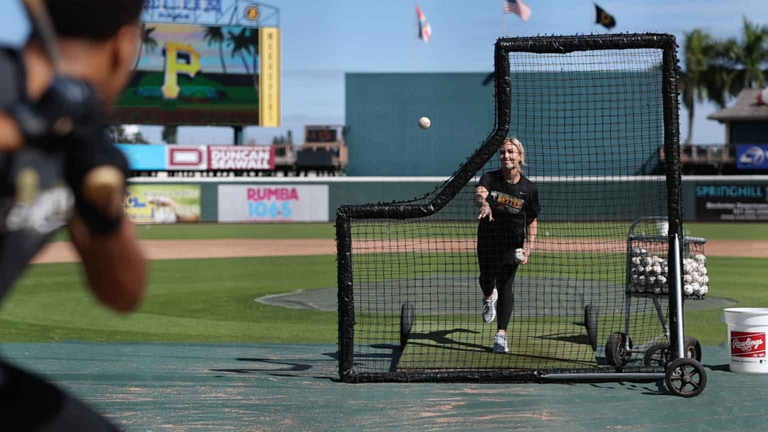 Caitlyn Callahan's journey to Pirates history