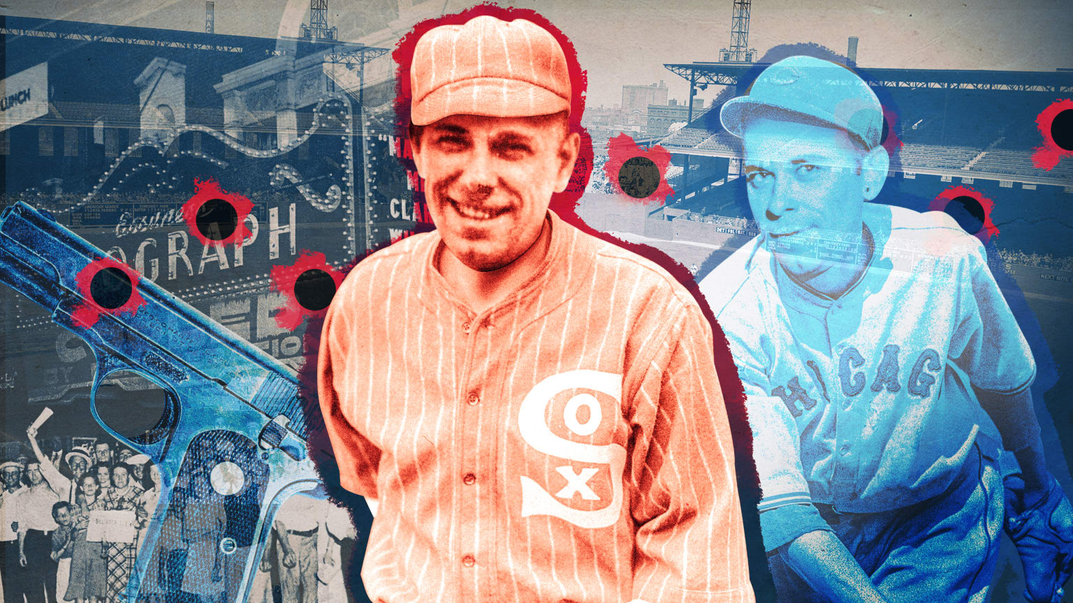 Bank robber John Dillinger played baseball