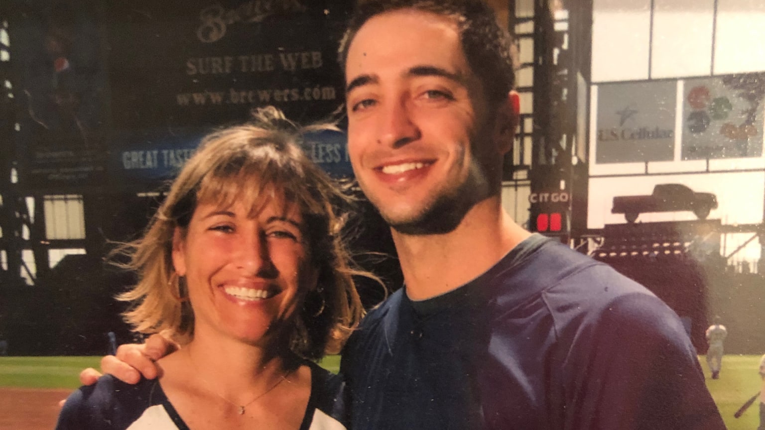 MLB players pictures with their mothers