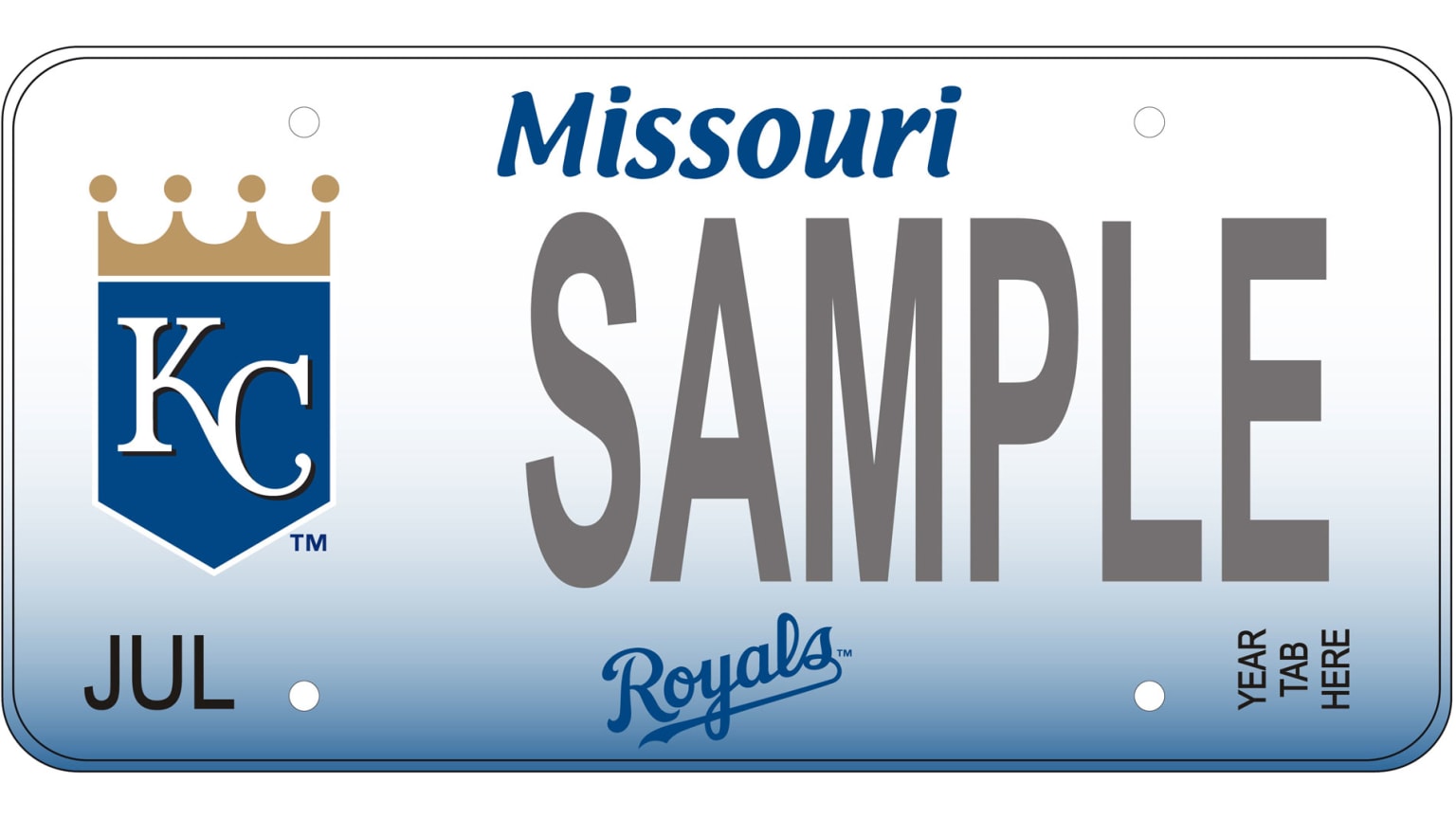 License Plate Program Royals Charities Kansas City Royals license-plate-program-royals-charities-kansas-city-royals