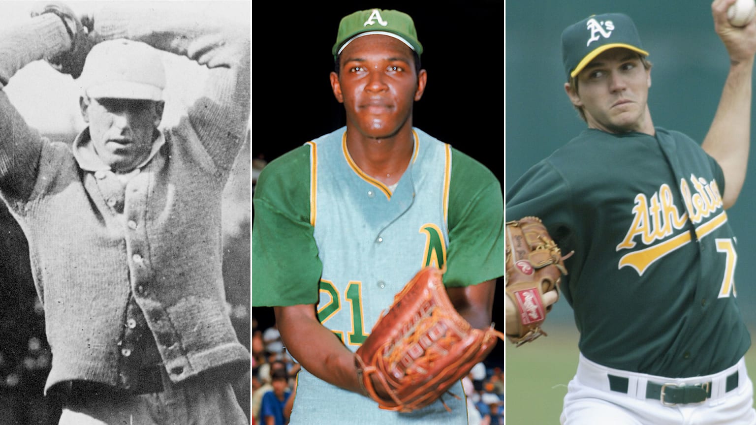 A's all-time best left-handed starting pitchers