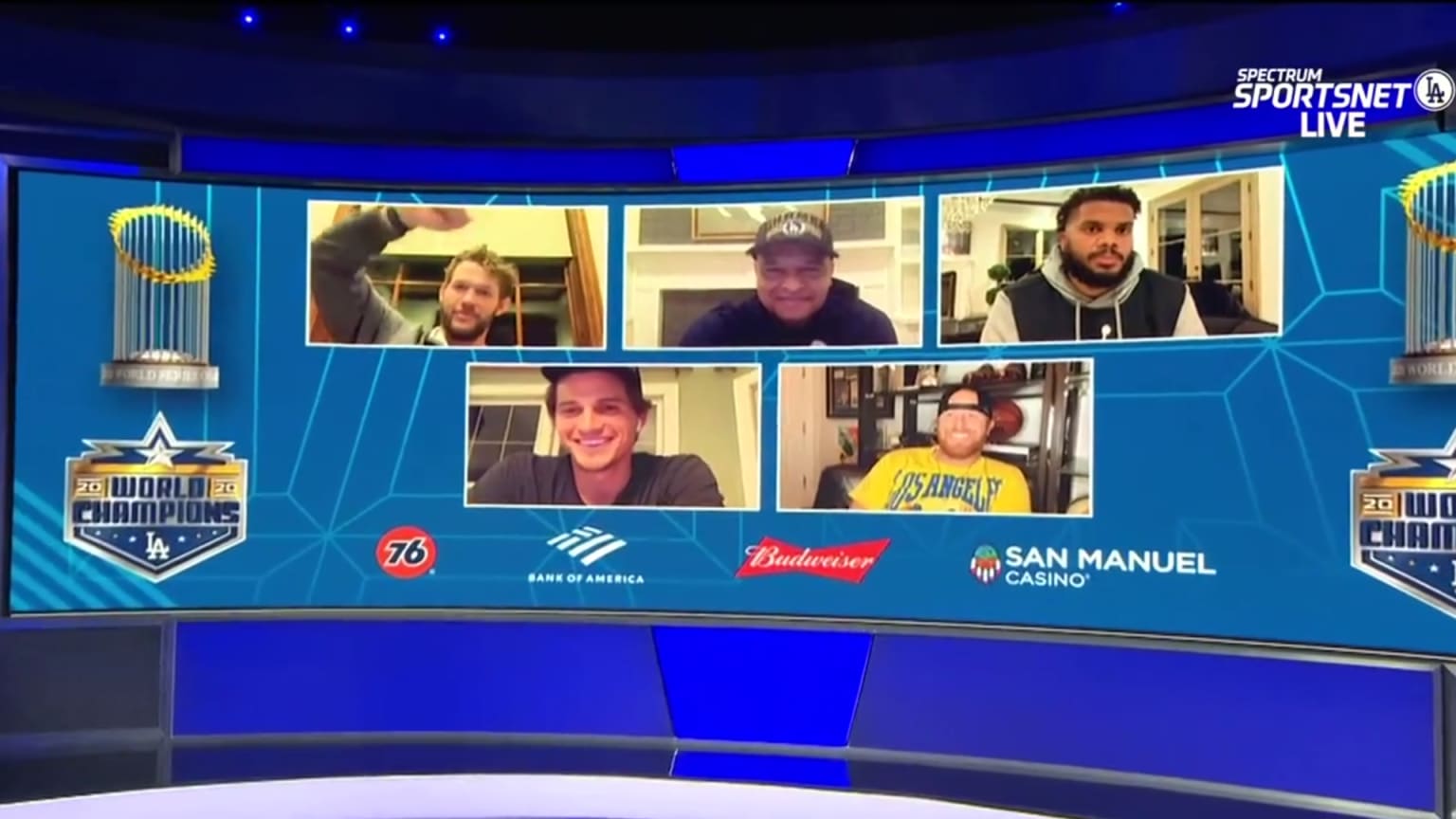 Dodgers' 2020 World Series championship virtual celebration