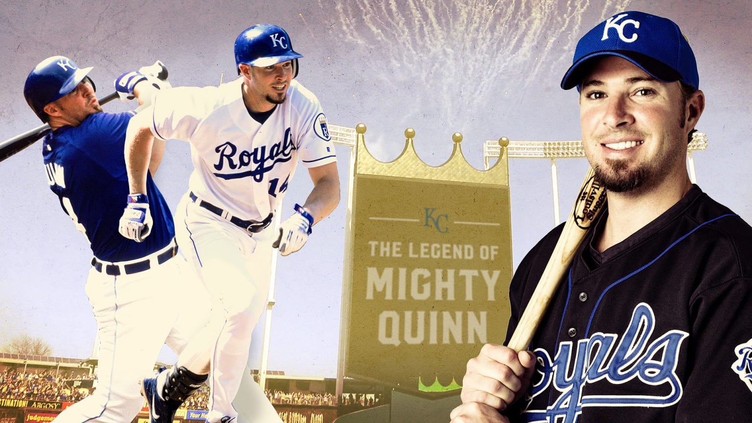 Legend of Royals outfielder Mark Quinn