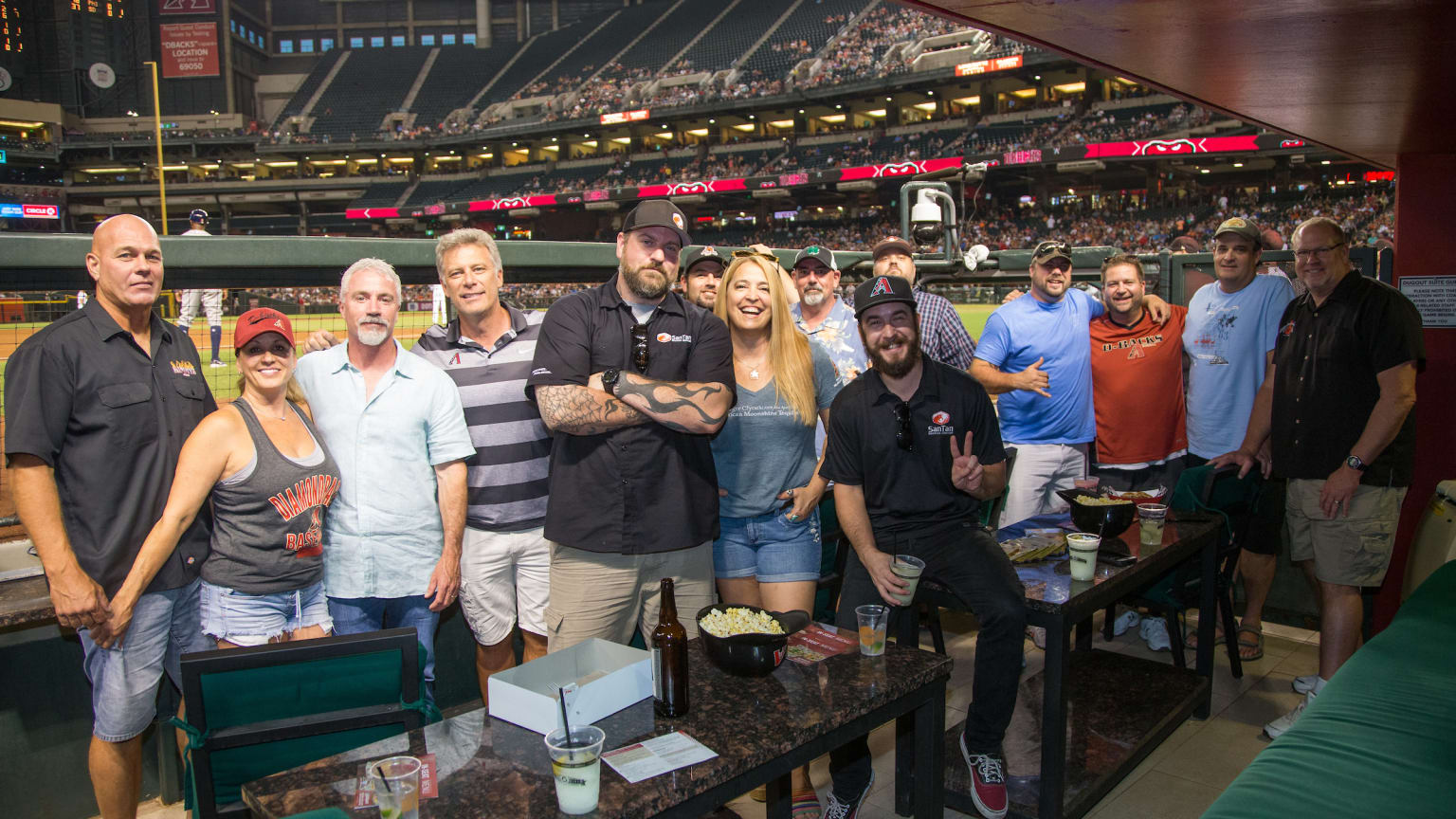 Dugout & Dugout Suites | Chase Field | Arizona Diamondbacks