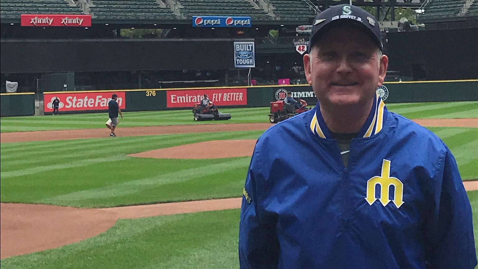 Bernard Smith a Mariners superfan from England