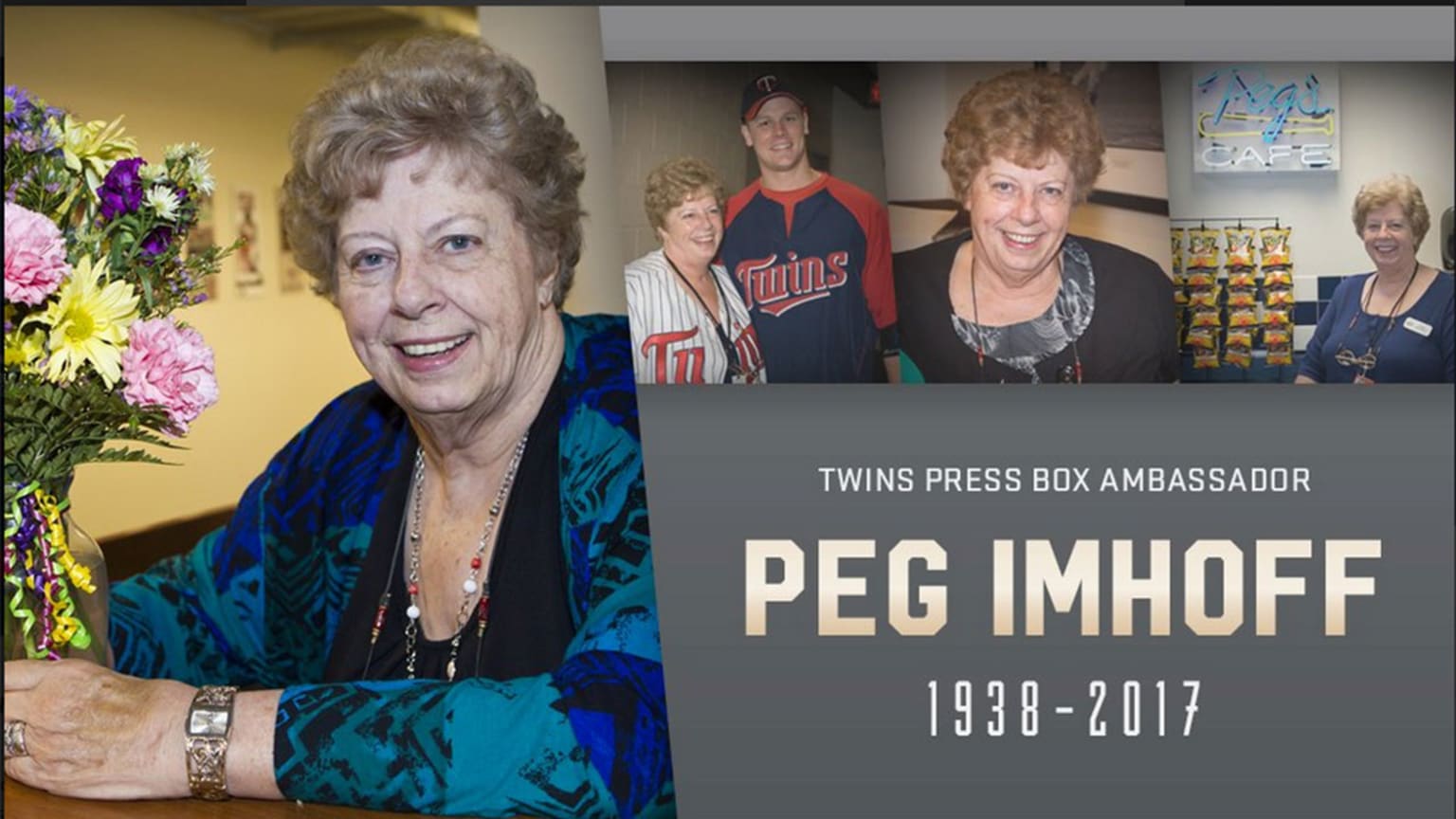 Twins' Margaret 'Peg' Imhoff passes away at 79