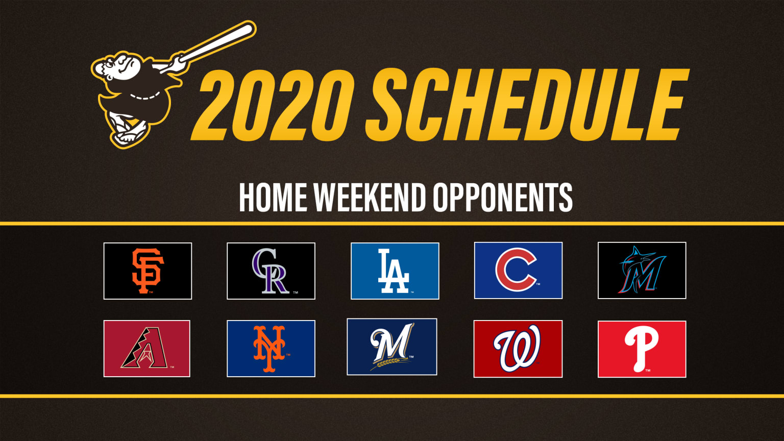 Padres Membership - 2020 Schedule | San Diego Padres