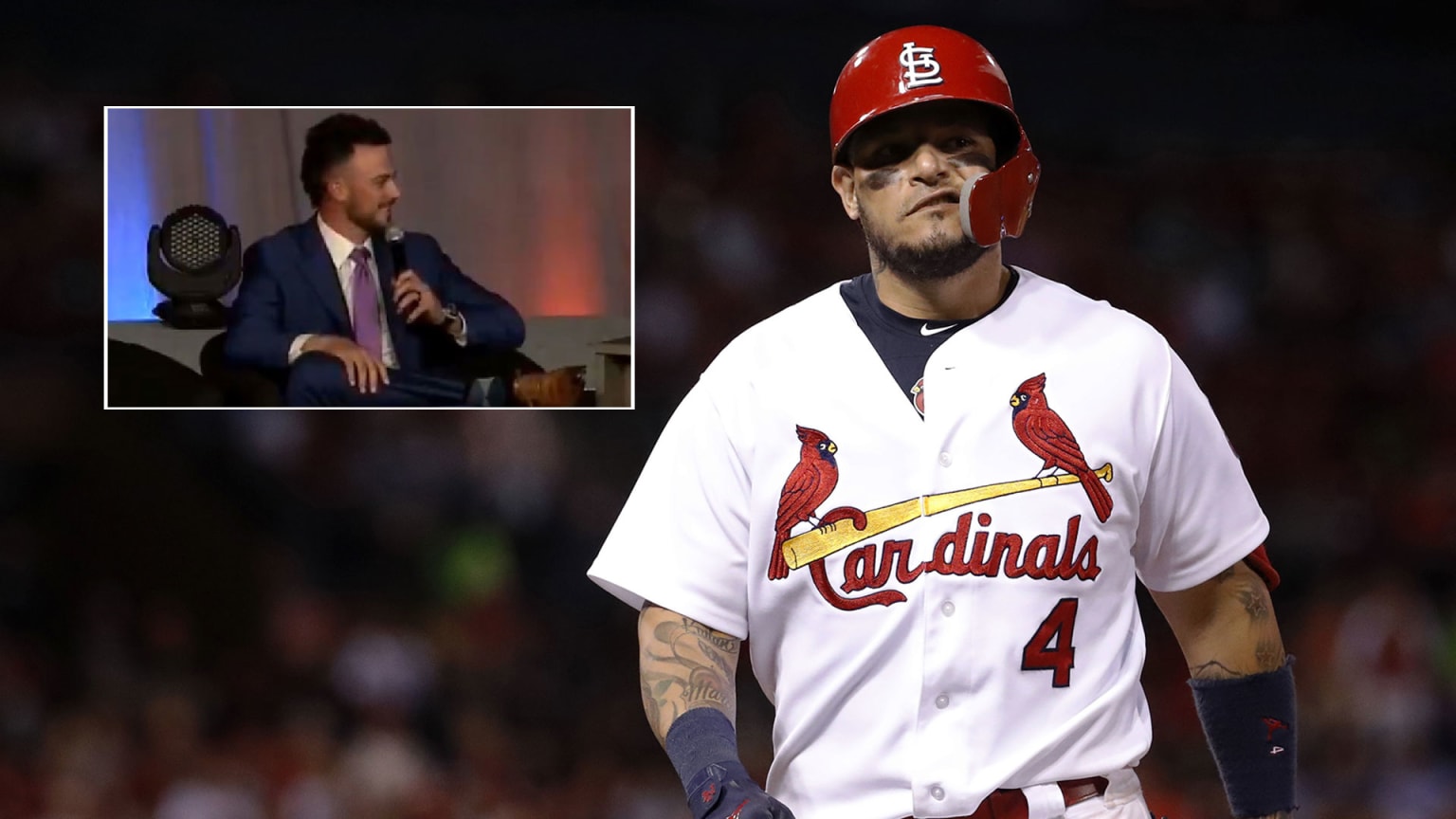 Yadier Molina still mad at Cubs' Kris Bryant