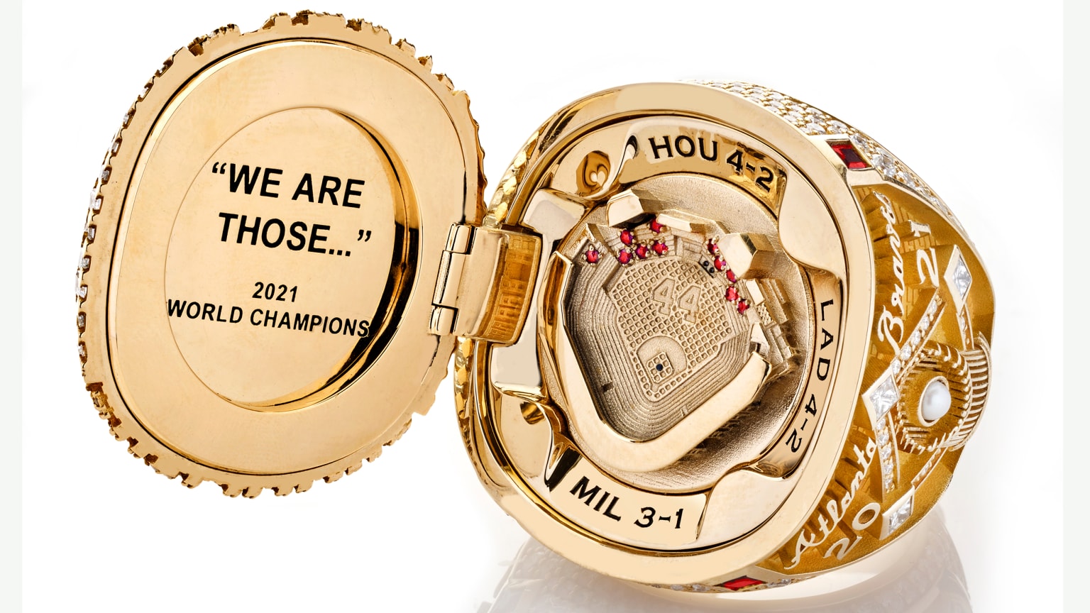 Atlanta Braves 2021 World Series rings