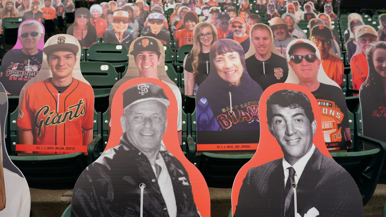 Giants Fan Cutouts | San Francisco Giants