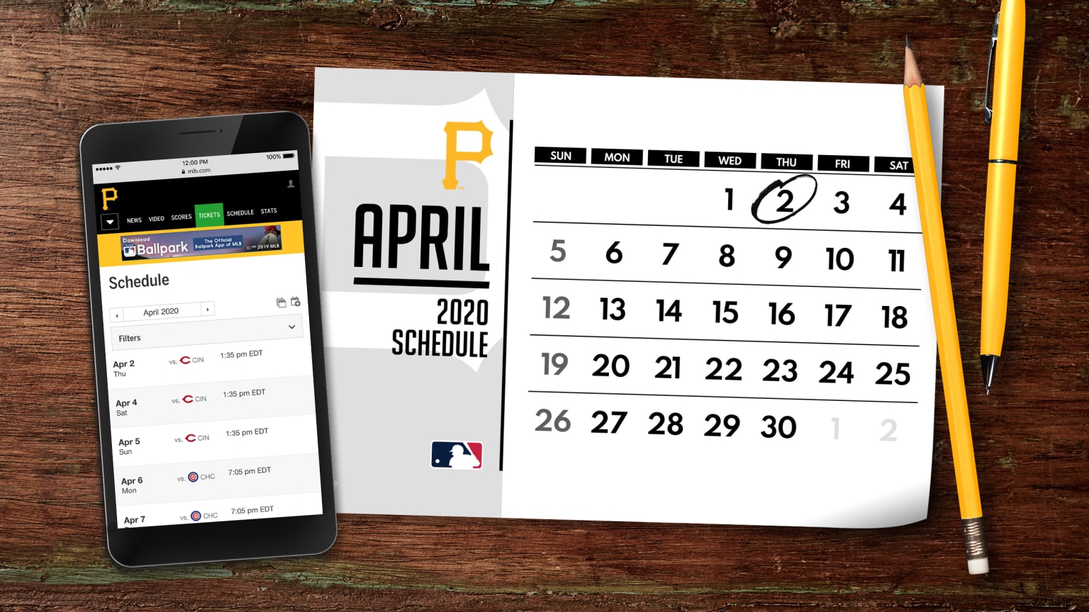 Pirates 2020 schedule released