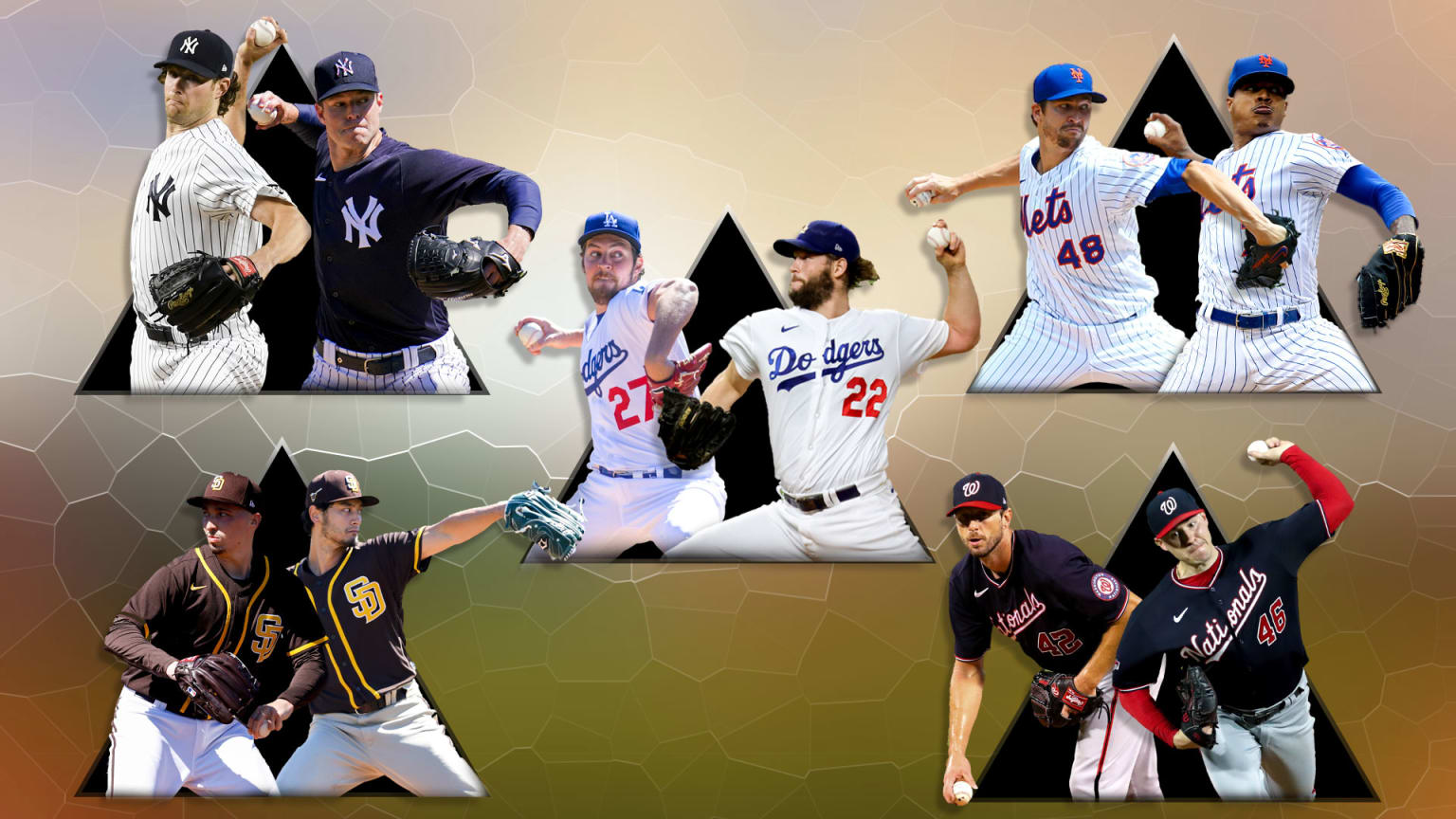 Best rotations in MLB for 2021