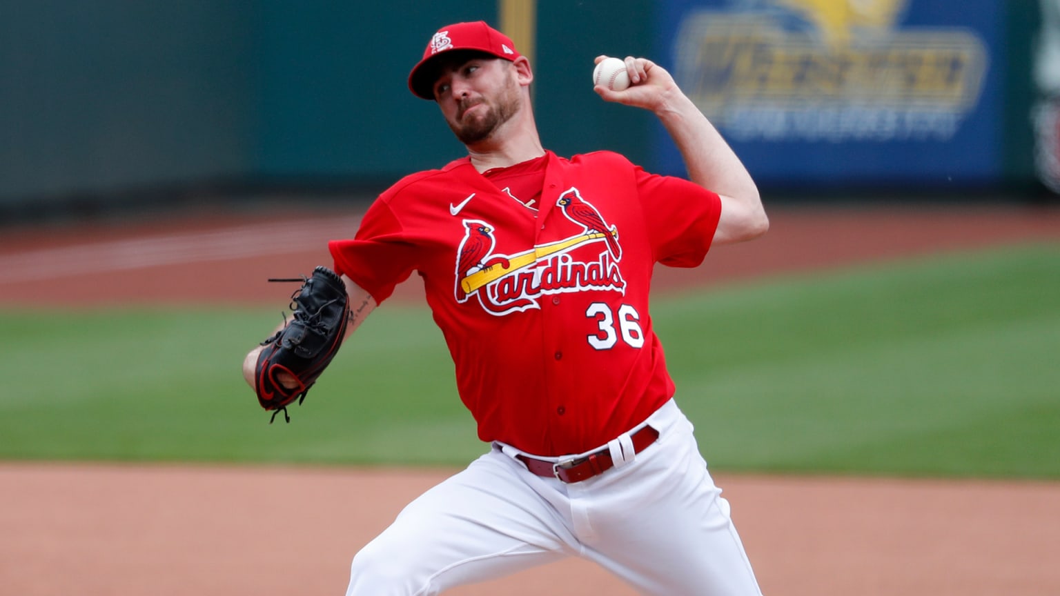 Austin Gomber pitches in Summer Camp