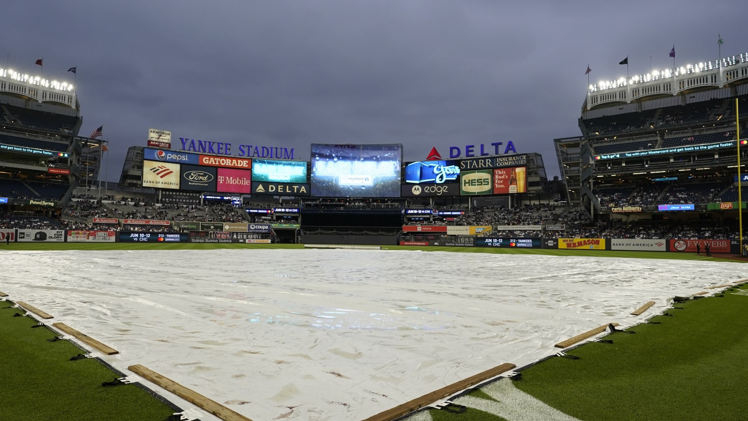Rainout vs. Yankees puts D-backs' schedule in chaos