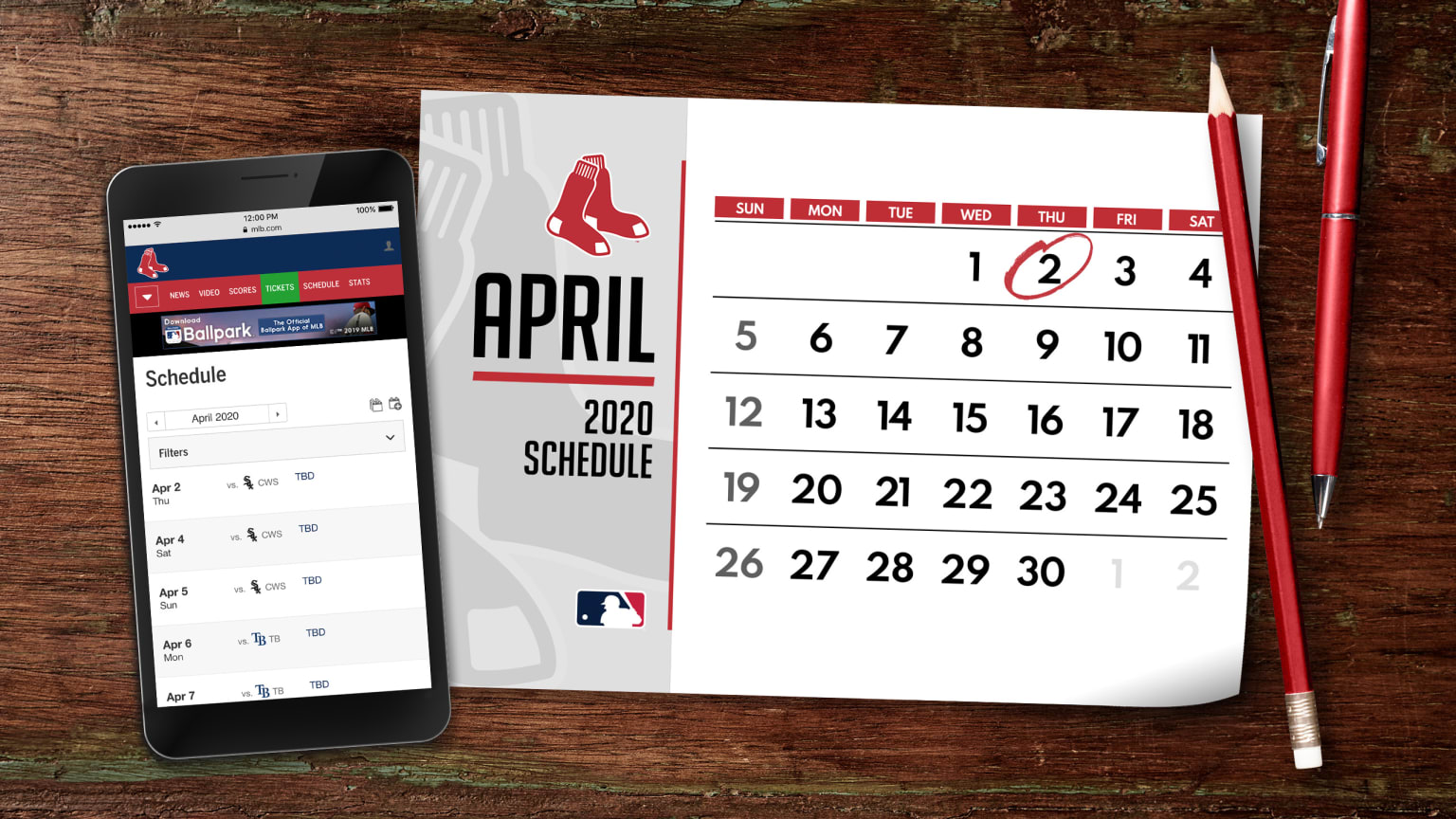 Red Sox 2020 schedule released